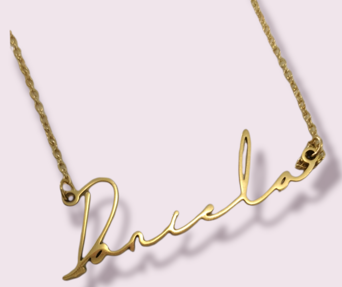 Personalize name – A.C. Jewelry